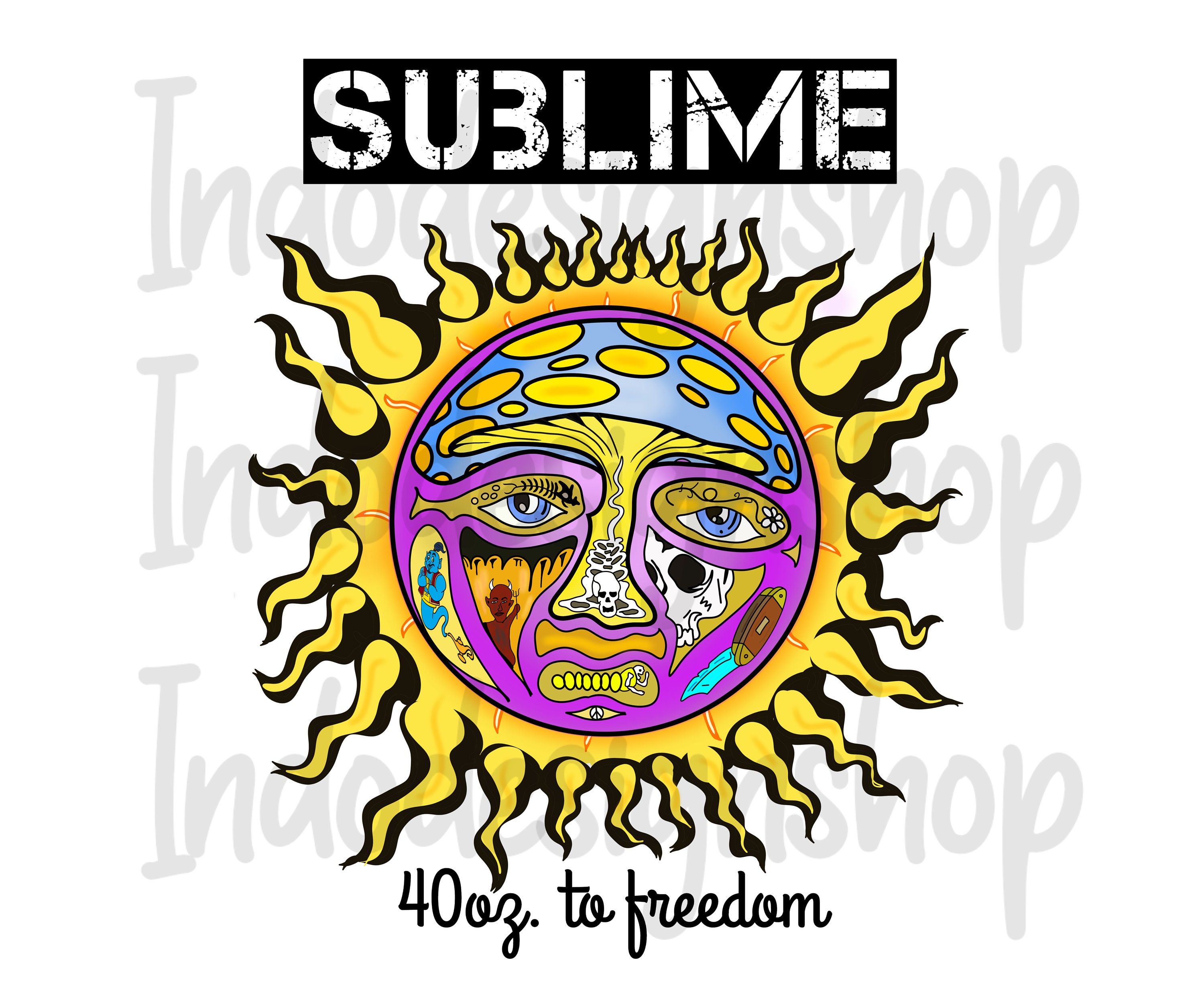 La historia de Sublimes Iconic Sun Png 40 Oz to Freedom Png - Etsy México