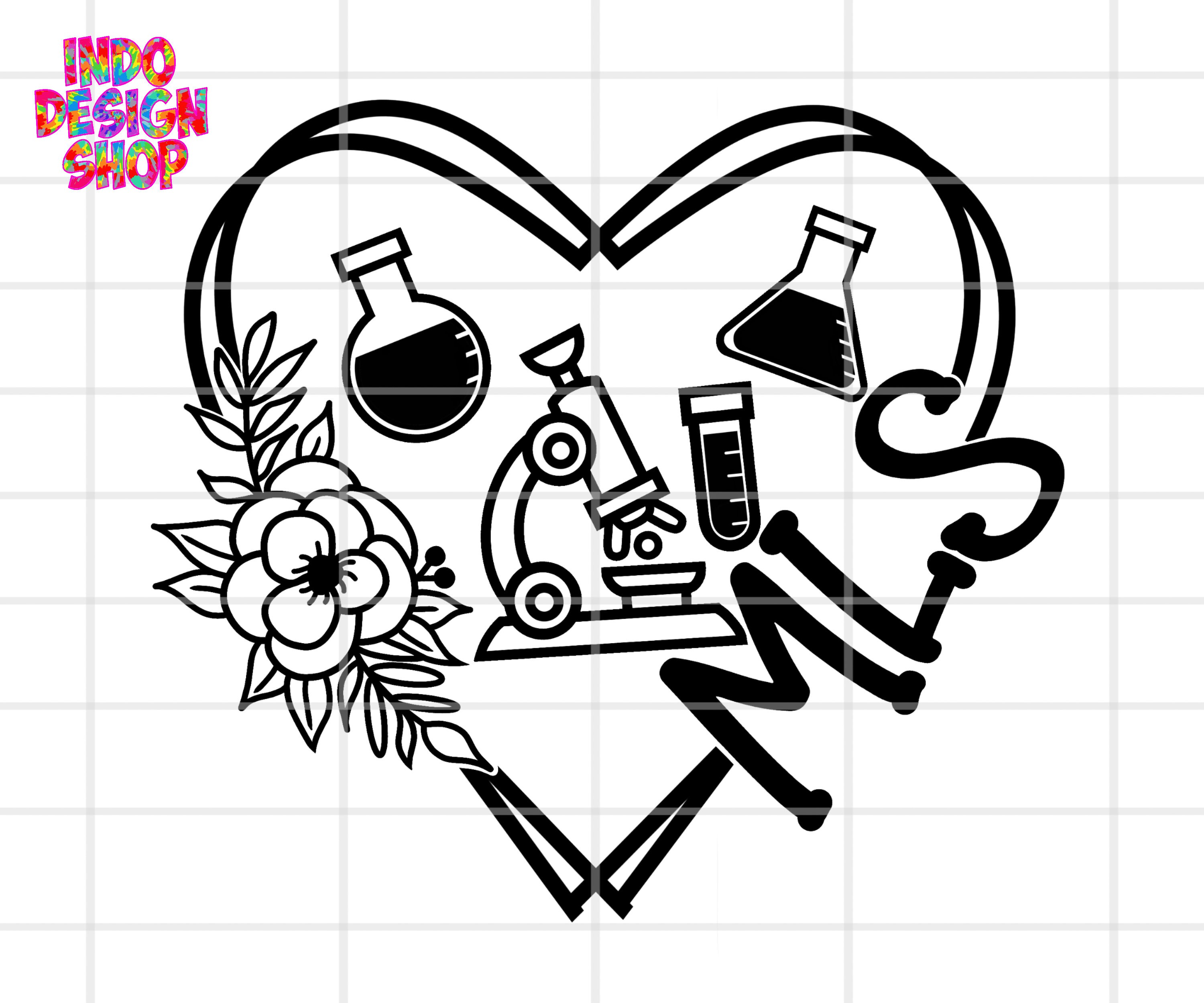 MLS Svg Png, , Medical Lab Scientist Svg, Medical Lab Scientist Svg ...