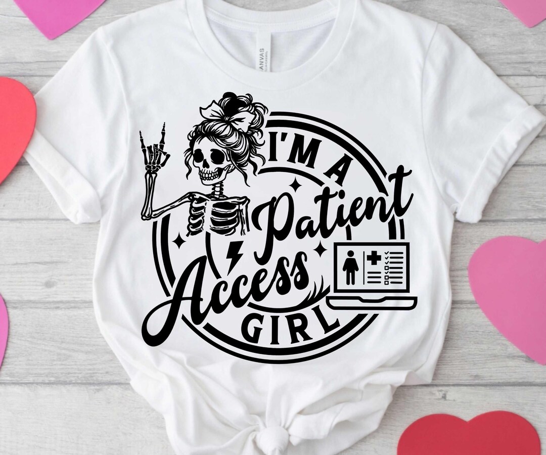 Patient Access Girl Svg Png, Hospital Admission Department Svg Png ...