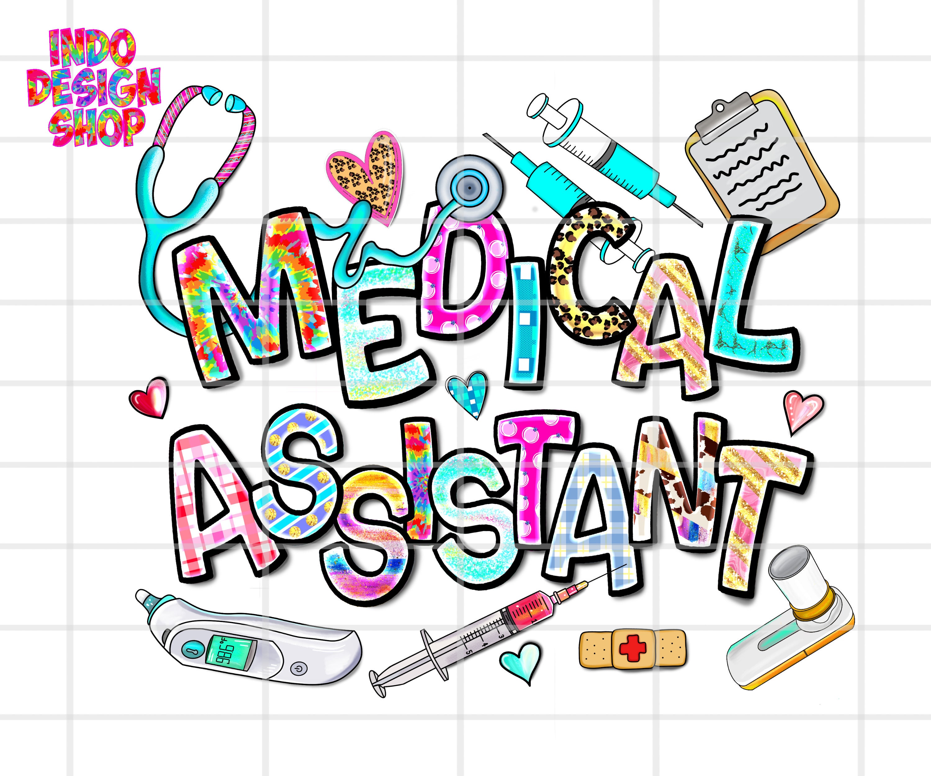Medical Assistant Png, Medical Assistant Png Sublimation Design and ...