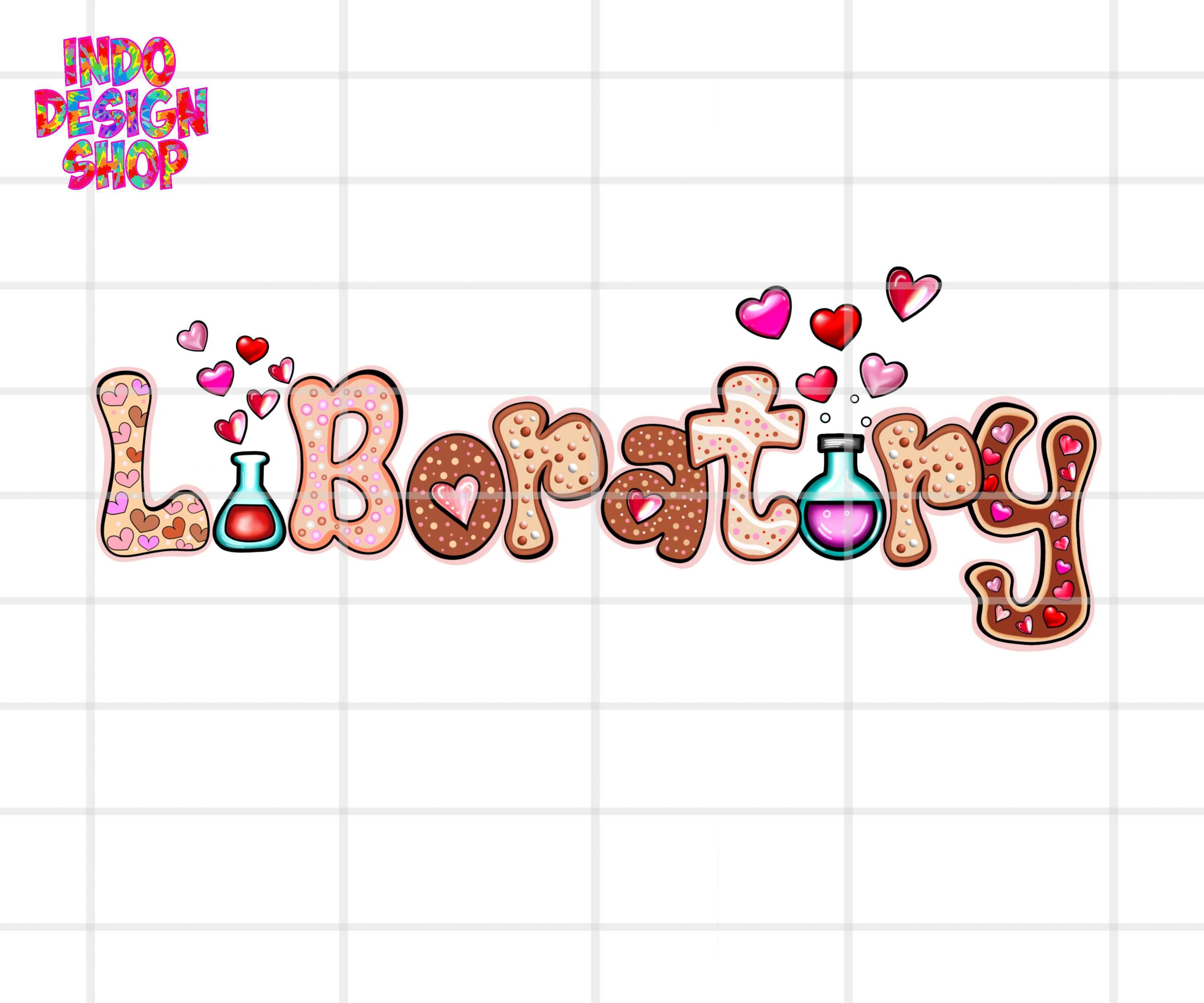 Valentines Lab Tech Png, Valentine's Day Laboratory Png, Lab Tech Png ...