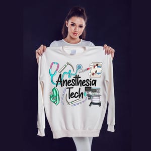Anesthesia Tech PNG: Sublimation Design File (digital Download ...