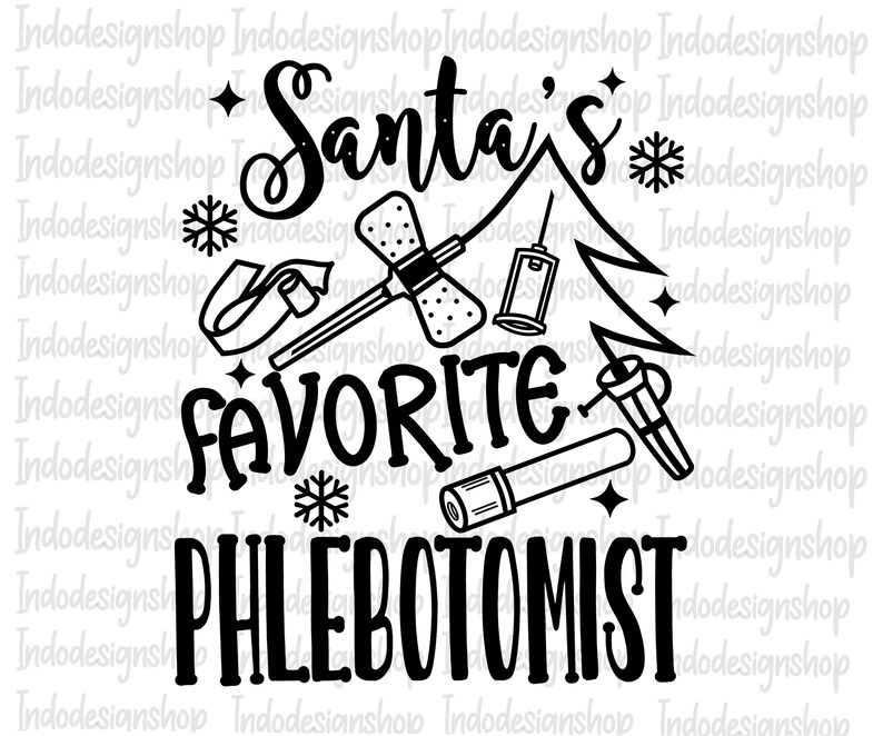 Christmas Phlebotomy Svg, Christmas Phlebotomist Svg Png, Phlebotomist ...