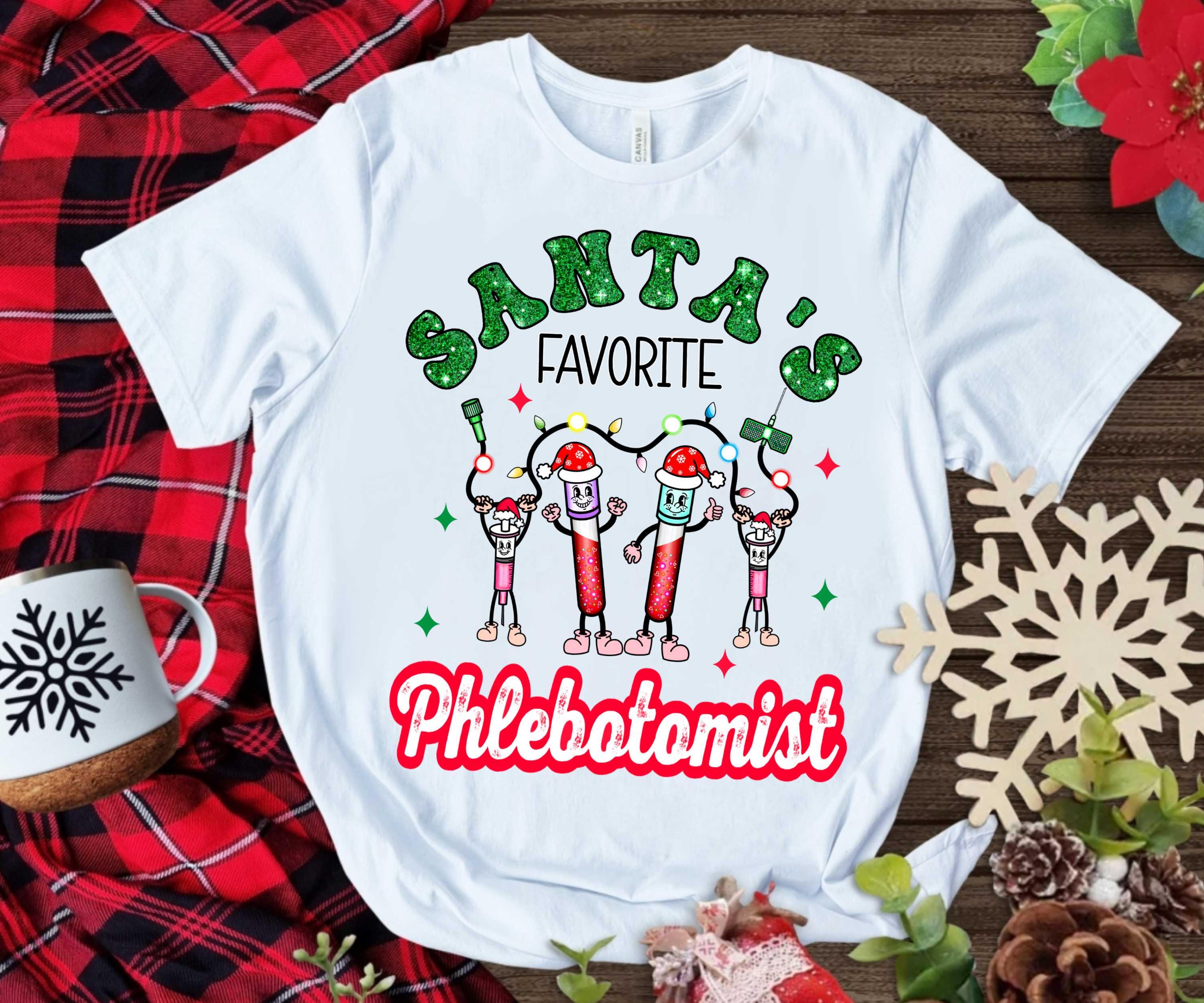 Christmas Phlebotomist Png, Christmas Phlebotomist Png, Santa's ...