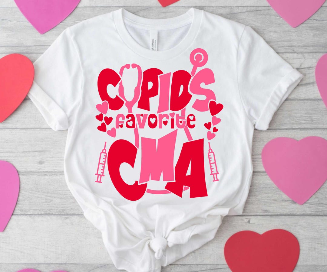 Valentines CMA Svg, Cupid's Favorite CMA Svg, One Loved Cma Svg ...