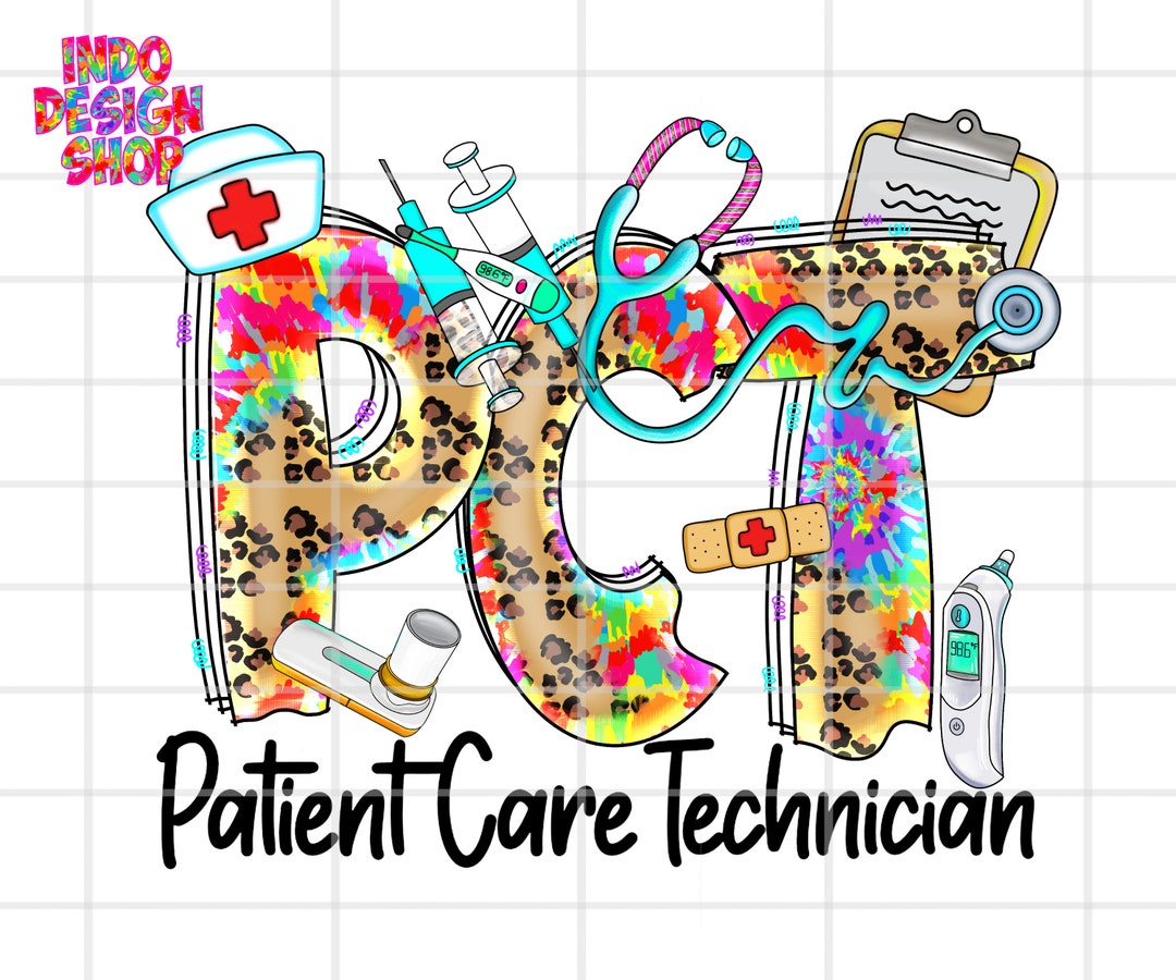 PCT Png, Patient Care Technician Png Sublimation Design, Patient Care ...