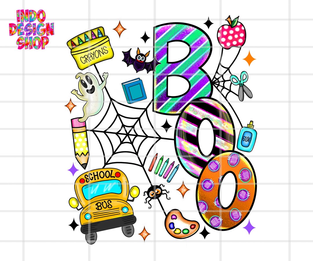 Halloween Bus Driver Png, Spooky Bus Driver Png File for Sublimation ...