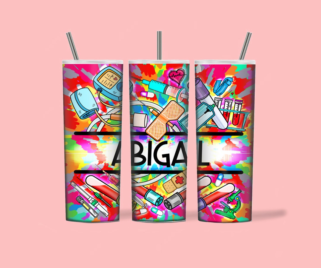 Phlebotomist Tumbler Wrap Design, Phlebotomist Technician 20 Oz Skinny ...