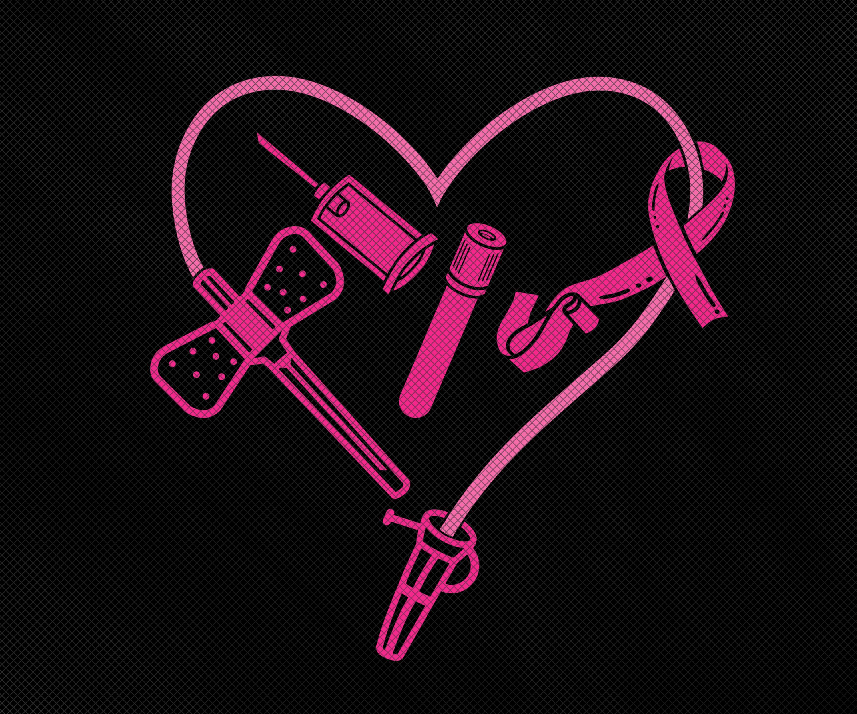 Pink Phlebotomist Svg Png, Phlebotomist Png Sublimation Design, Breast ...