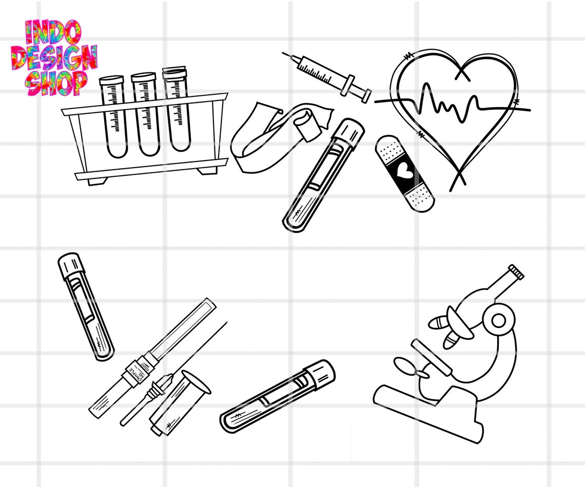 Flebotomía svg Técnico de flebotomía svg png Tecnología de - Etsy México