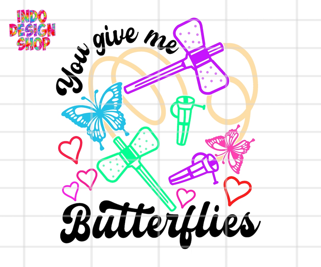 You Give Me Butterflies Svg, Phlebotomy Svg Png, Phlebotomist Tech Svg ...