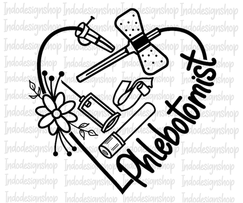 Phlebotomy Svg, Phlebotomist Technician Svg Png, Phlebotomist Tech Svg ...