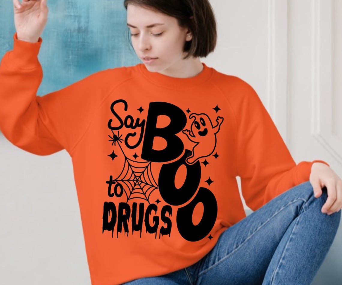 Say Boo to Drugs Svg, Say No to Drugs Svg Png, Say Boo to Drugs Svg ...