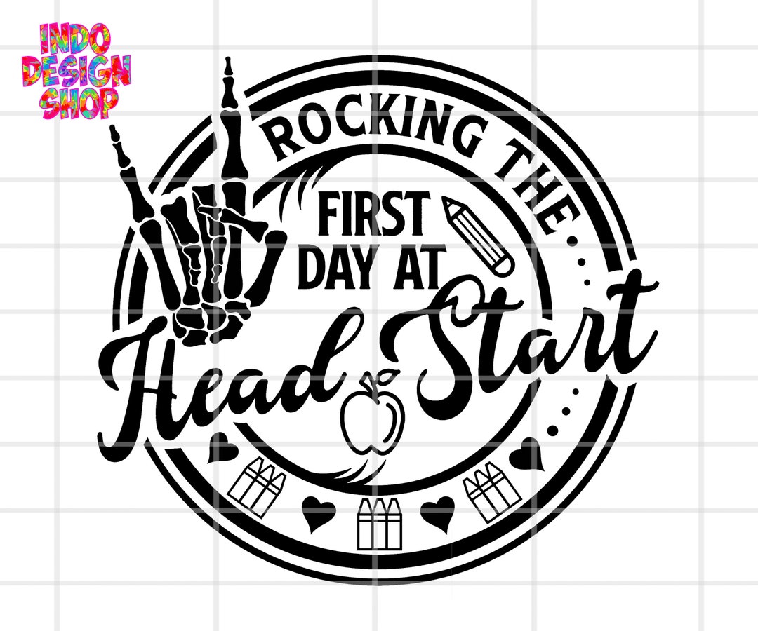 Head Start Svg, Rocking the Head Start Life Svg, Head Start Svg, Head ...