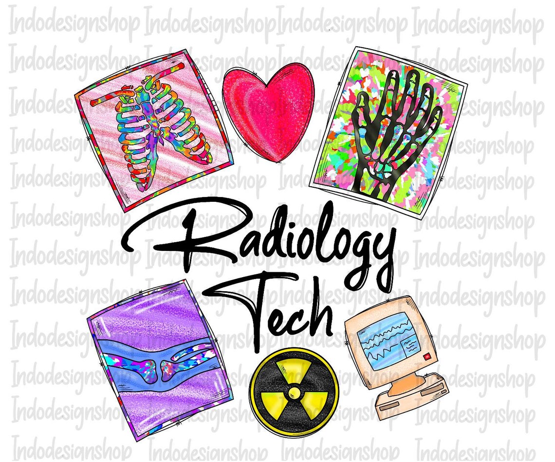 Radiology Tech Png Radiology Tech Sublimation Design and | Etsy
