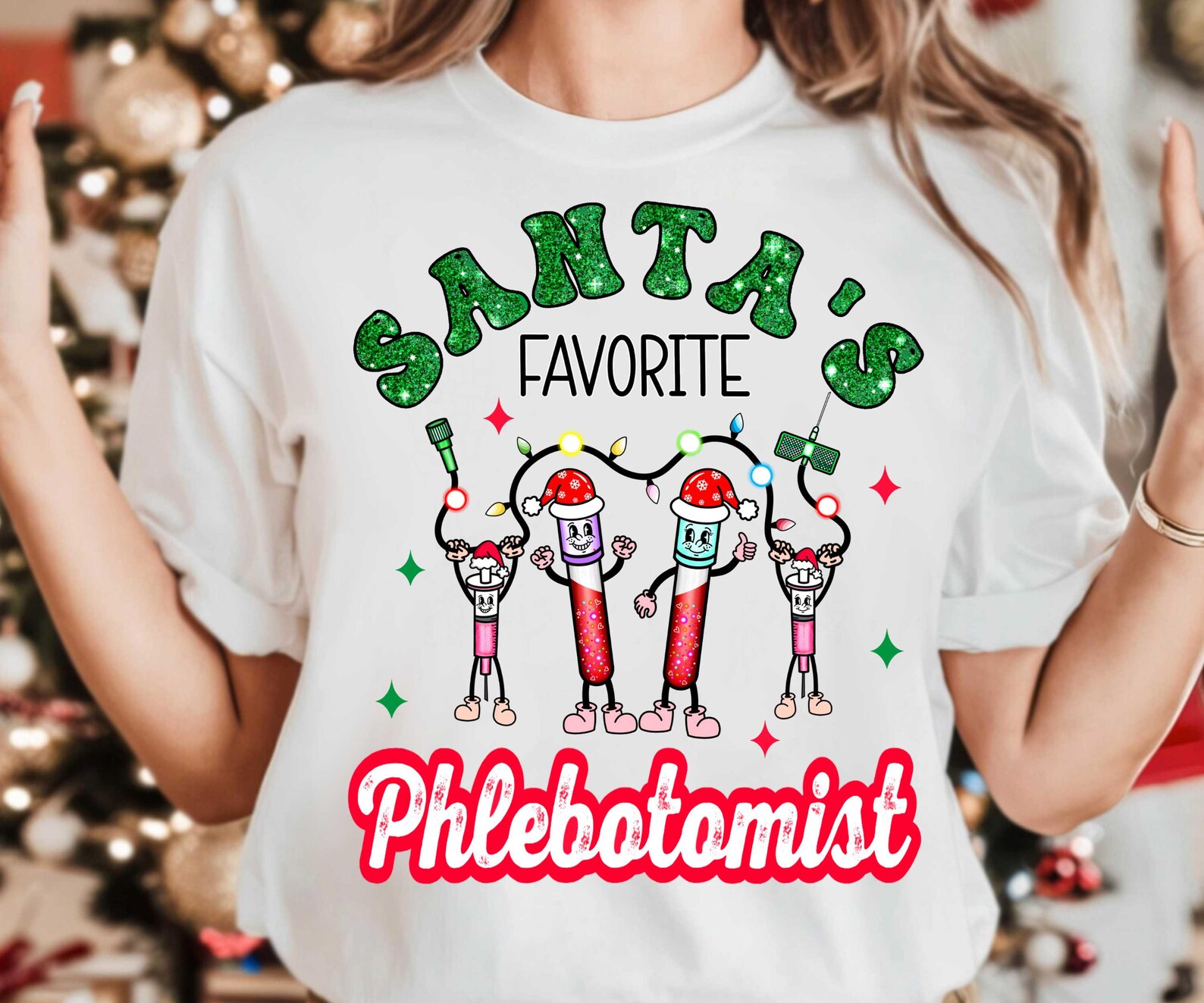 Christmas Phlebotomist Png, Christmas Phlebotomist Png, Santa's ...