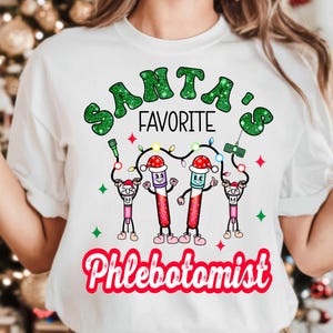 Christmas Phlebotomist Png, Christmas Phlebotomist Png, Santa's ...