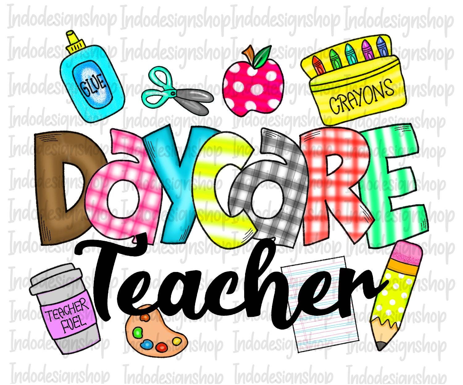 Daycare Teacher Clipart