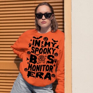In My Spooky Bus Monitor Era Svg Png, Halloween Bus Monitor Svg Png ...