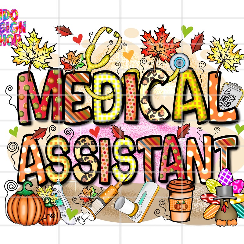 Medical Assistant Fall Png - Etsy