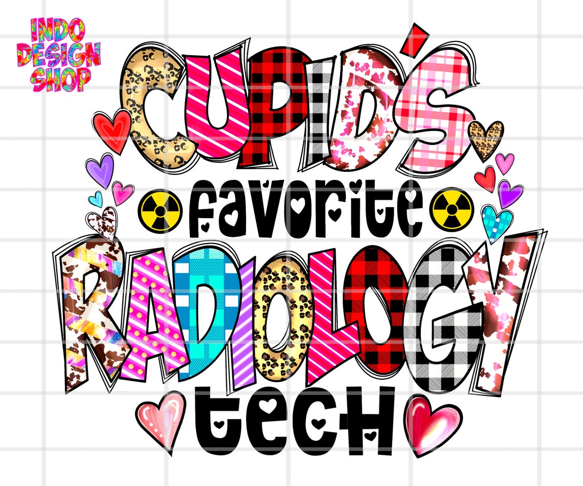 Cupid's Favorite Radiology Tech Png Valentines Radiology - Etsy