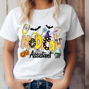 Halloween Medical Assistant Png File for Sublimation and Digital ...