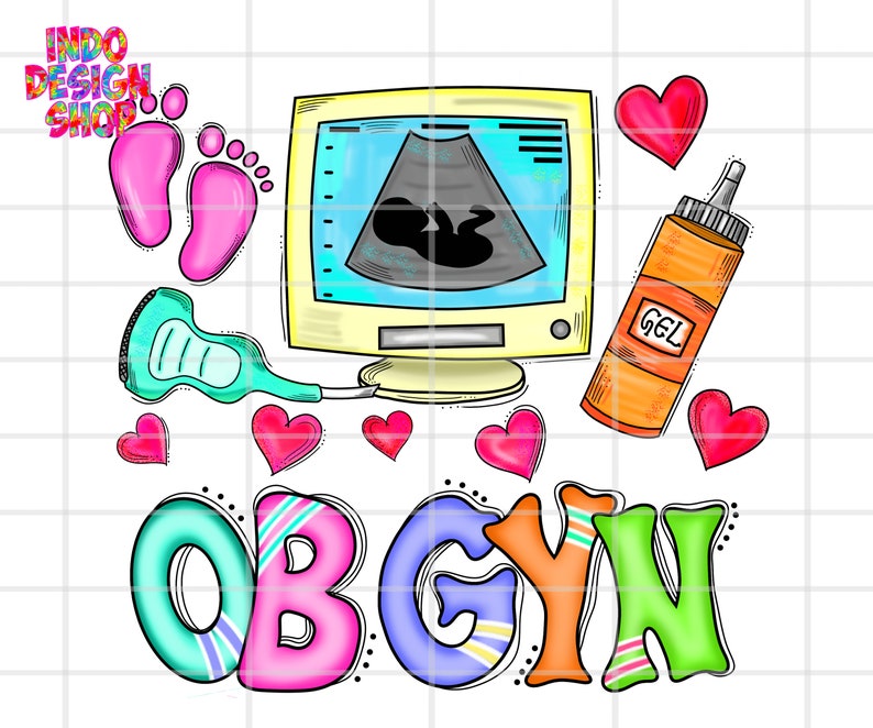 Obgyn Png, Obstetrics and Gynecologist Png Sublimation Design, Obgyn ...