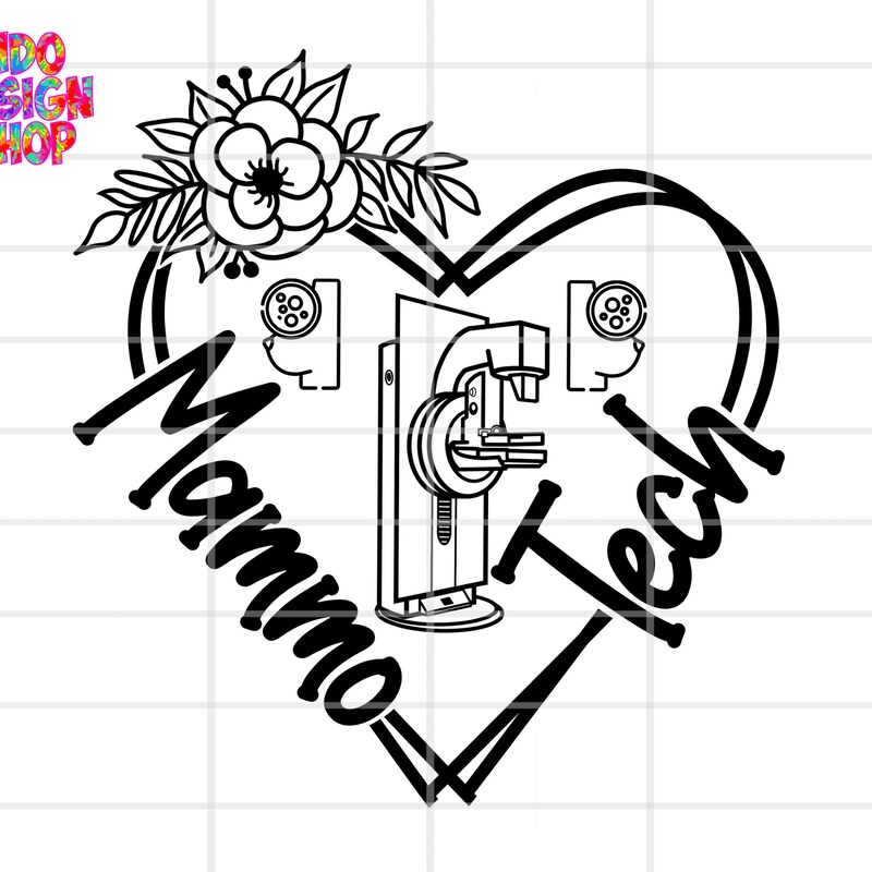 Mammography Tech Svg - Etsy