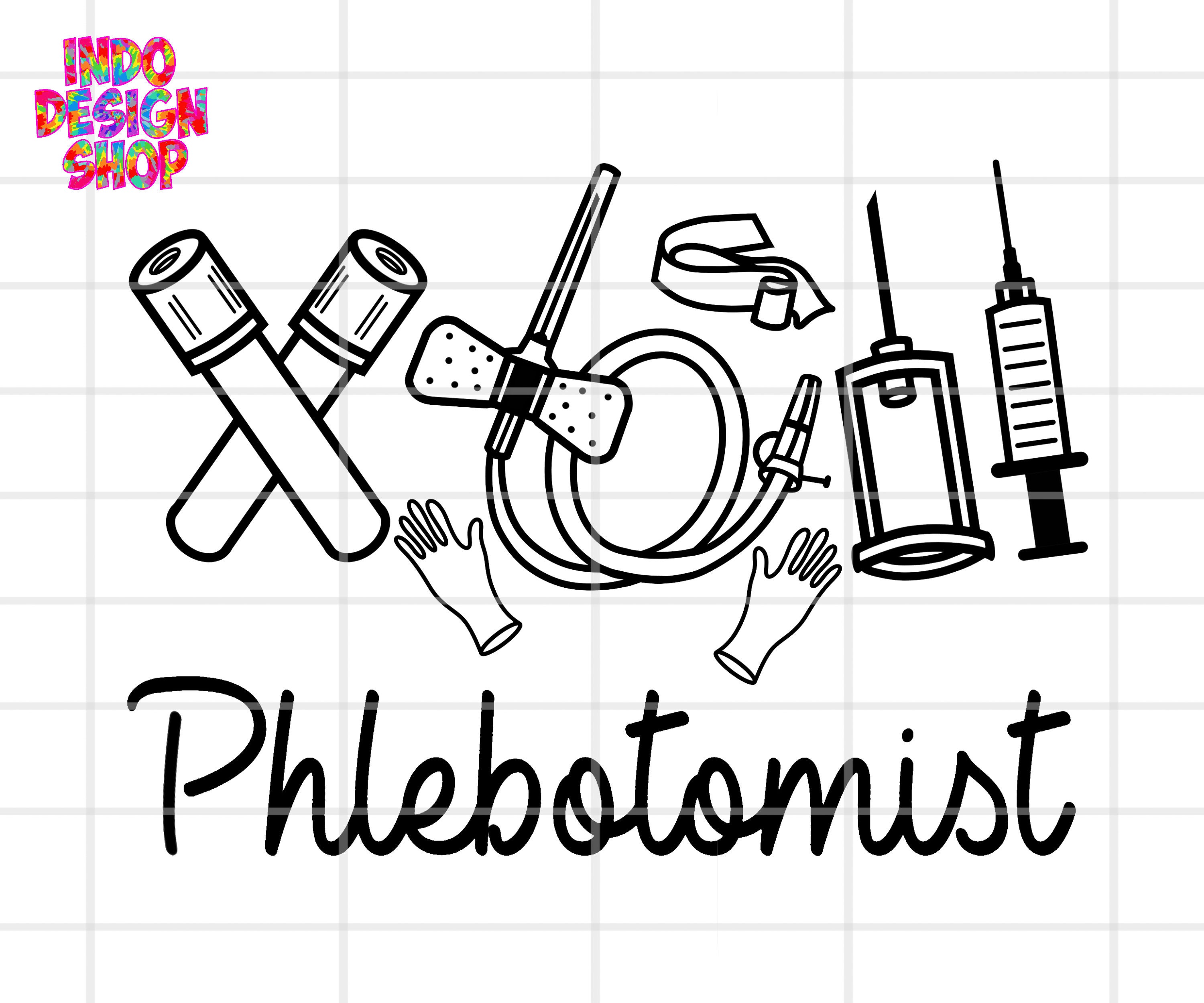 Phlebotomist Svg, Phlebotomist Technician Svg Png, Phlebotomist Tech ...