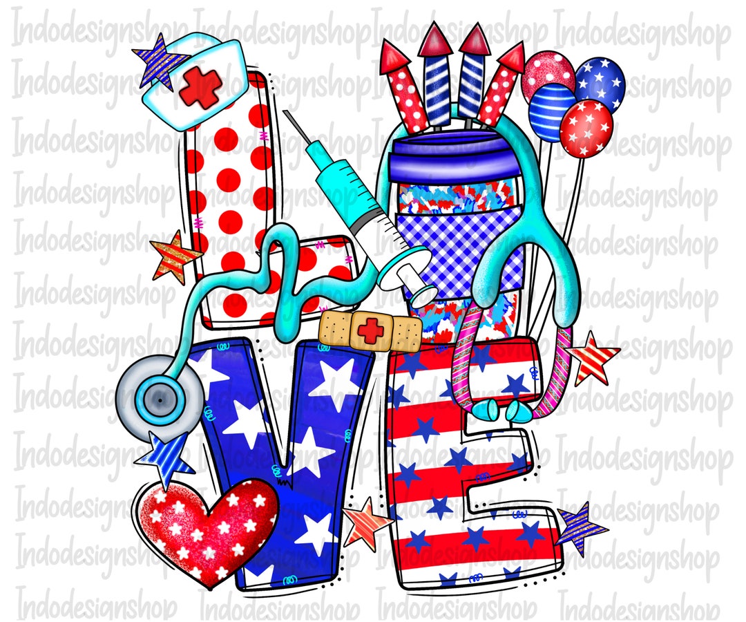 4th of July Nurse Png, 4th of July Nursing Png, 4th July Nurse Png ...