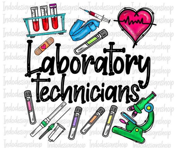 Laboratory Technicians Sublimation Png Laboratory Tech Png - Etsy
