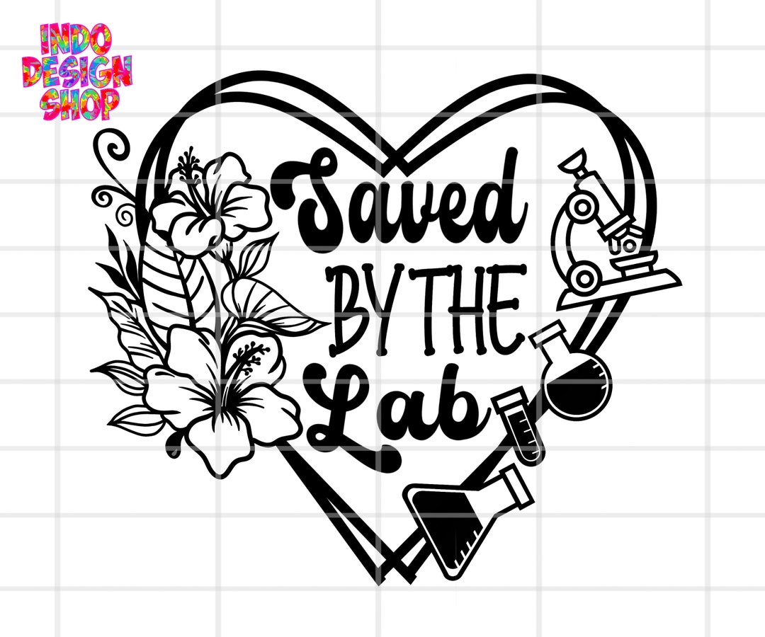 Saved by the Lab Svg, Lab Week 2023 Svg File for Cricut, Saved by the ...
