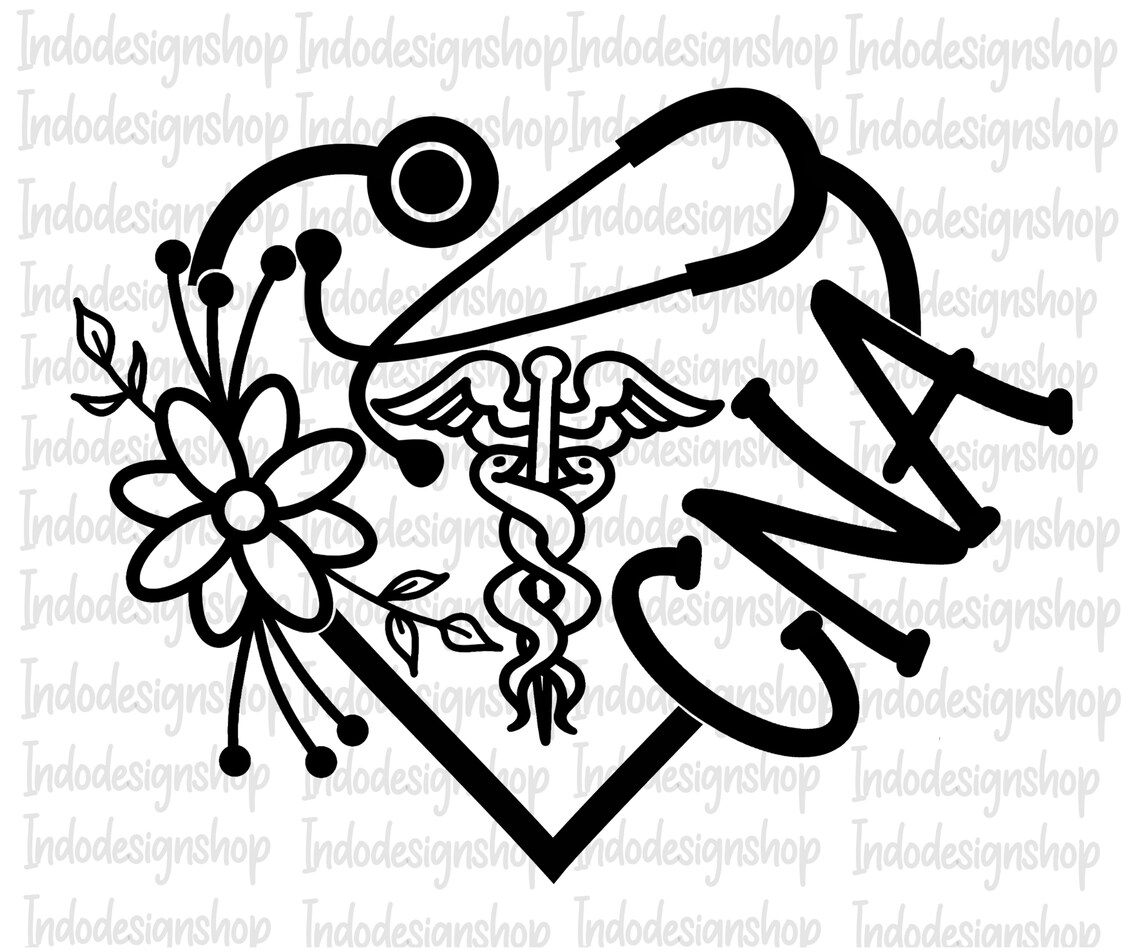 CNA Svg CNA Svg File for Cricut Certified Nursing Assistant - Etsy