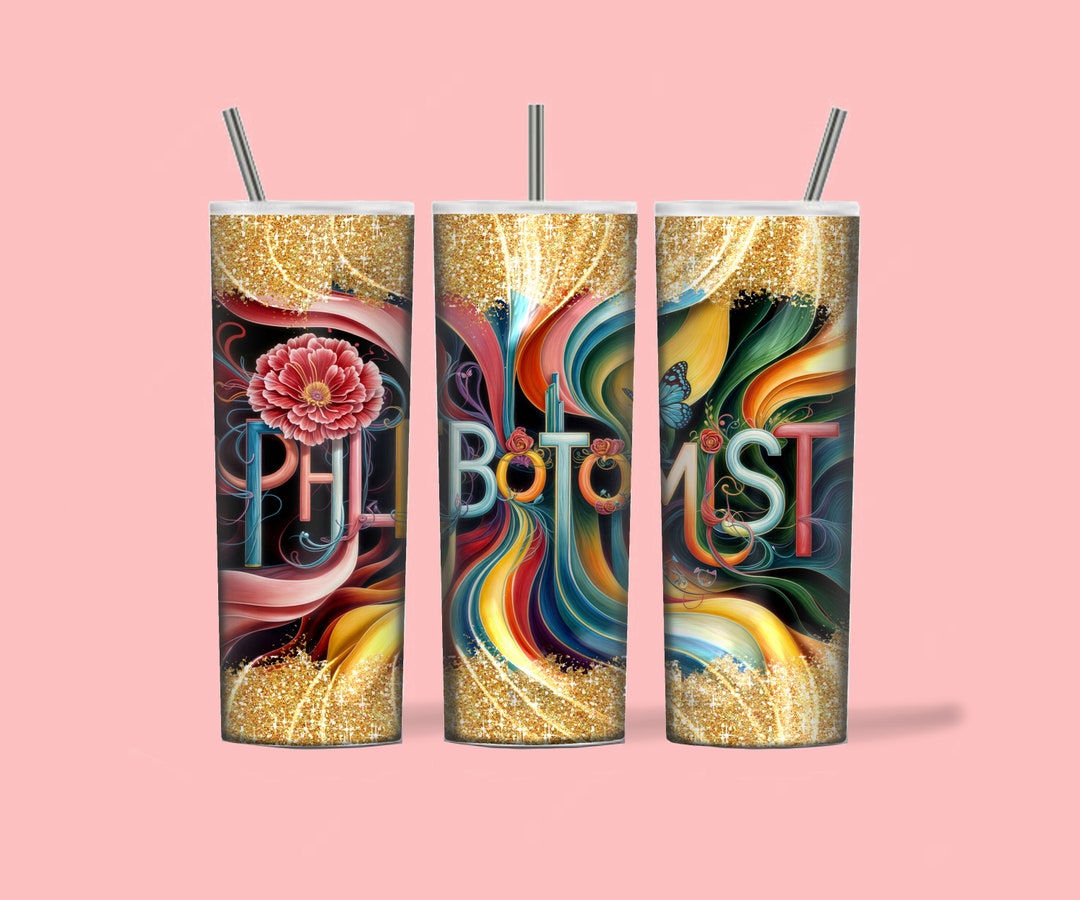 Floral Phlebotomy Tumbler Wrap Png, Floral 3D Phlebotomist Wrap Png ...