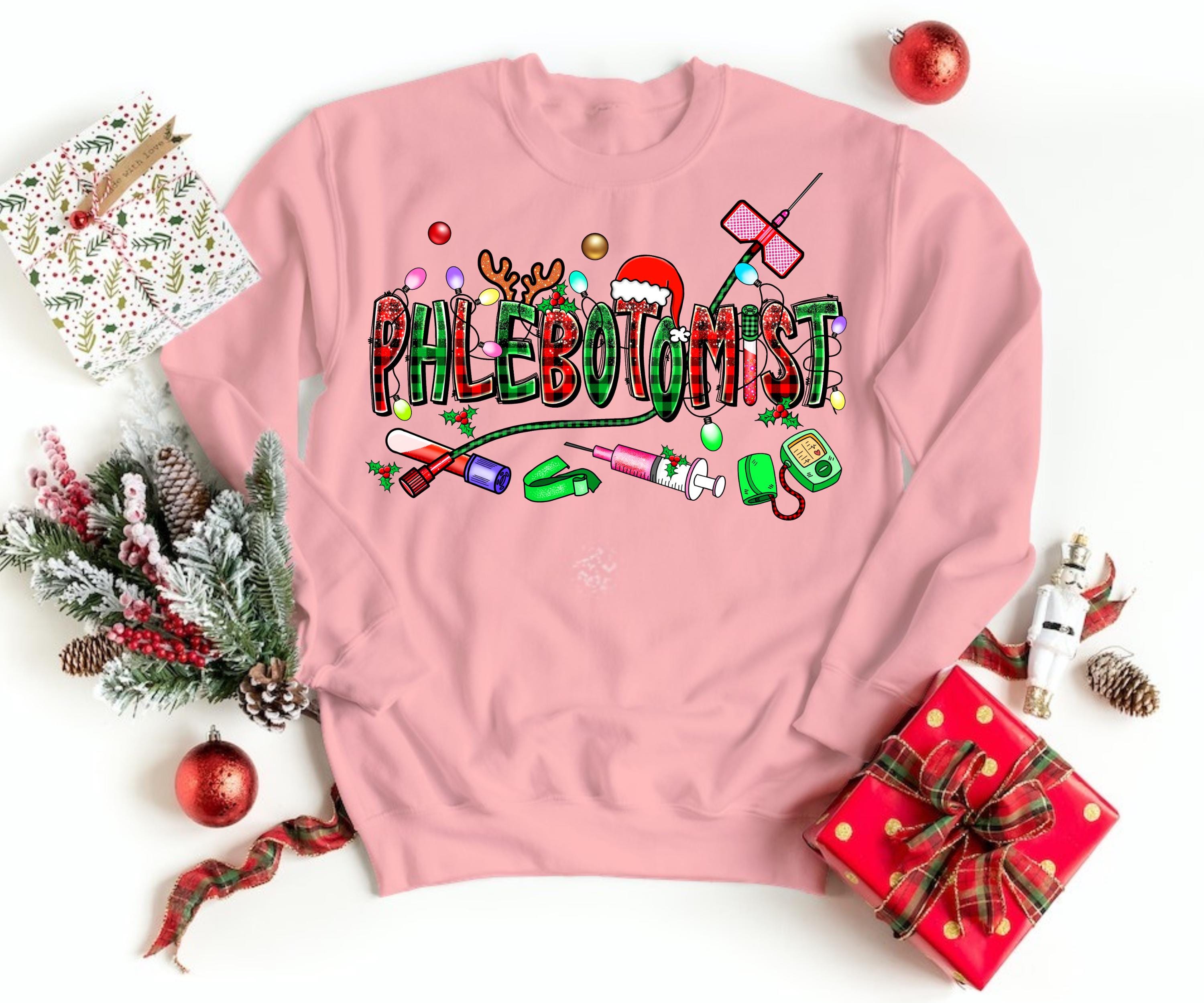 Christmas Phlebotomy Png, Phlebotomist Christmas Png Sublimation File ...