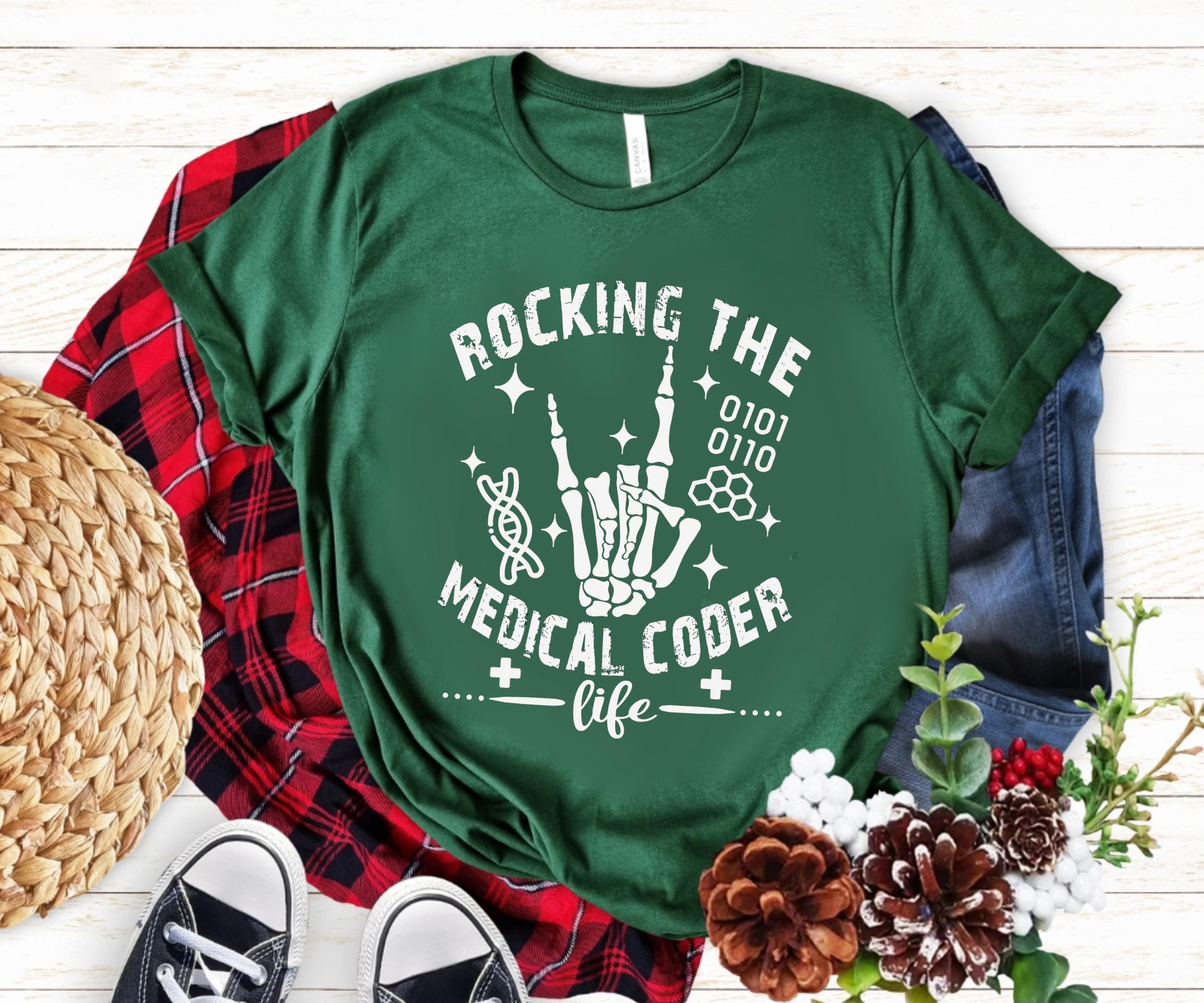 Medical Coder Svg, Medical Coding Svg, Rocking the Medical Coder Life ...