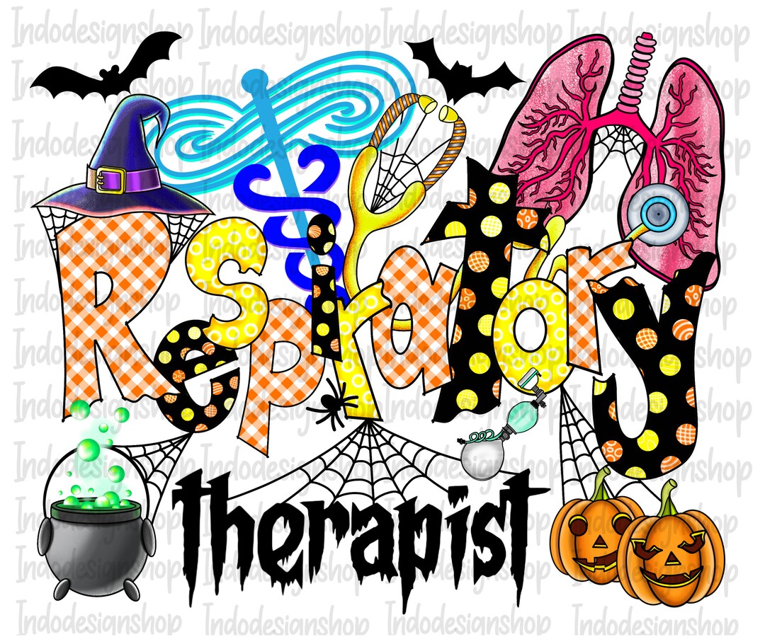Halloween Respiratory Therapist Png, Halloween Respiratory Therapist ...