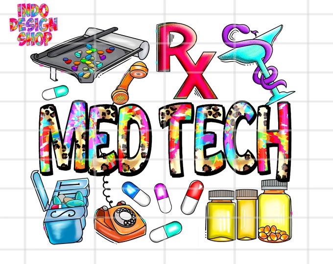 Med Tech Crew Png Sublimation Design Download, Nurse Life Png, Medical ...