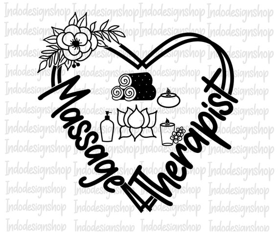 Massage Therapist Svg Png Massage Therapist Svg File for - Etsy