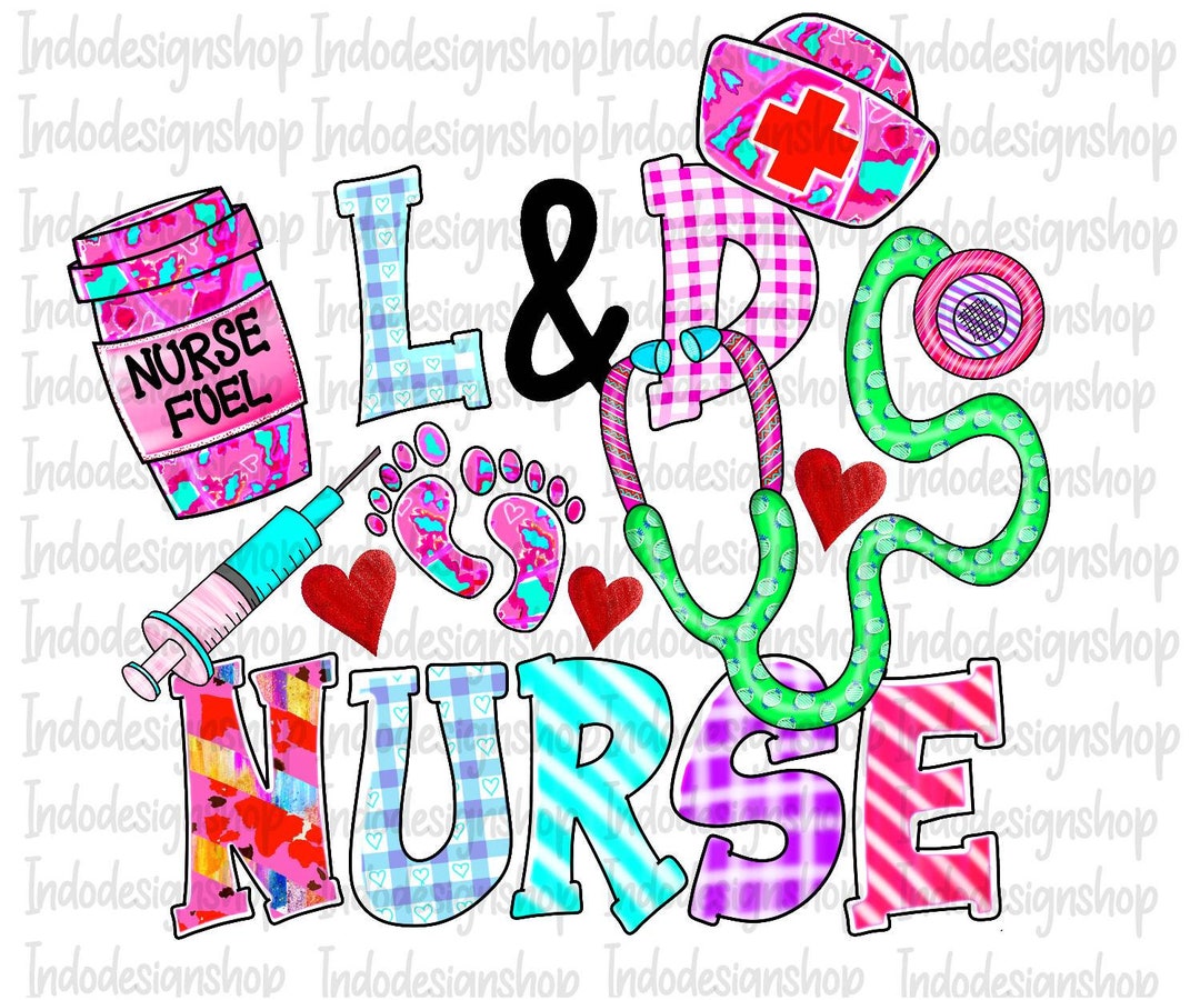 Labor and Delivery Nurse Png, L and D Nurse Png, LD Nurse Svg Png ...