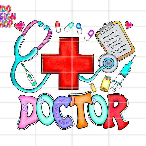Doctor and Nurse Clipart - Etsy