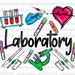 Laboratory Sublimation Png Lab Tech Png Laboratory Tech Png | Etsy
