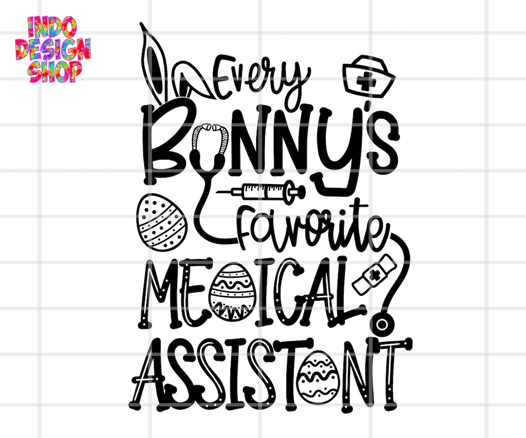 Easter Medical Assistant Svg, Medical Easter Svg File for Cricut ...