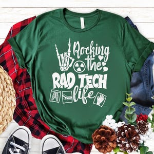 Rad Tech Svg, Rad Tech Life Svg, Rocking the Rad Tech Life Svg File for ...