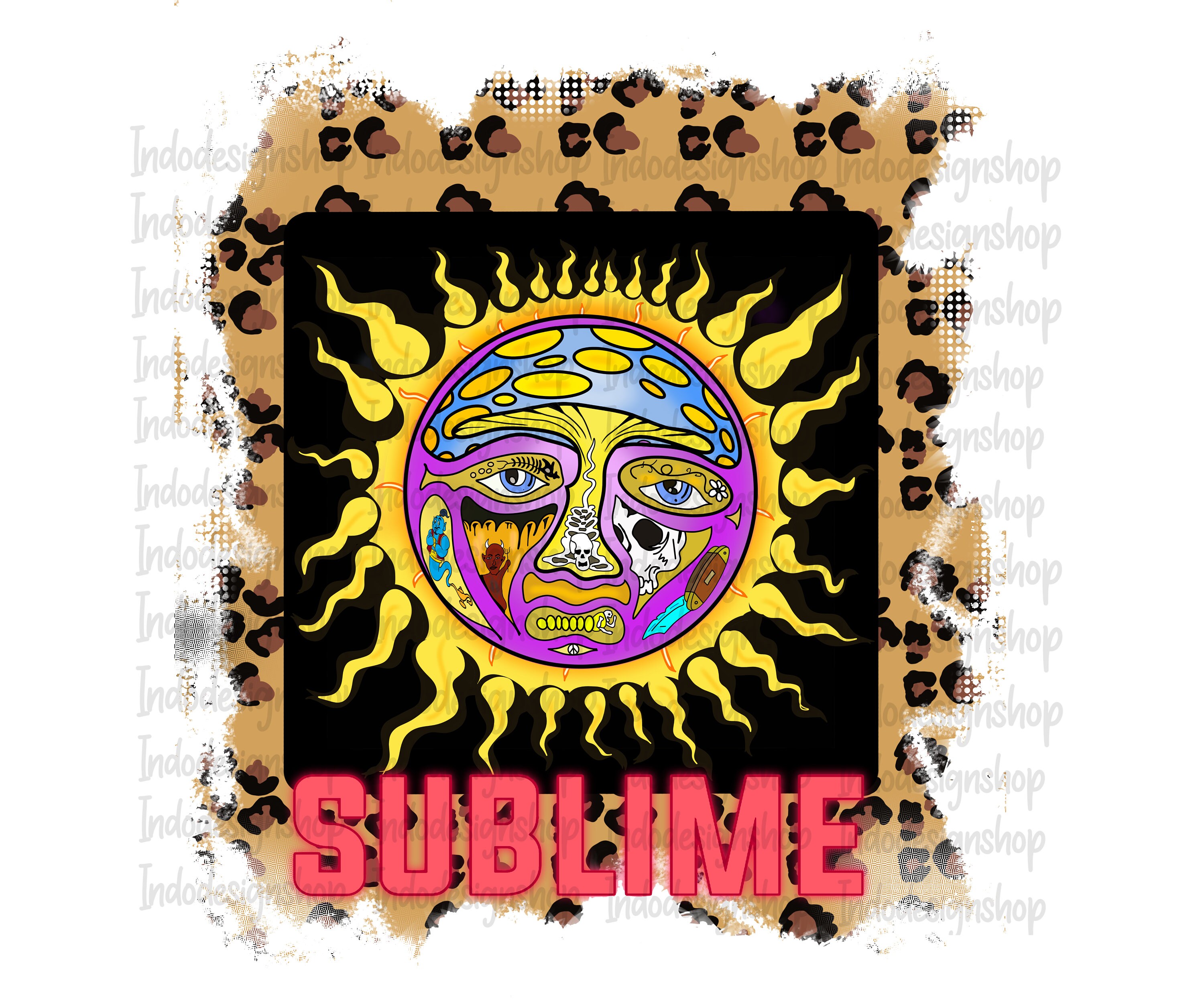 Sublime png The Story of Sublimes Iconic Sun Png 40 Oz to | Etsy