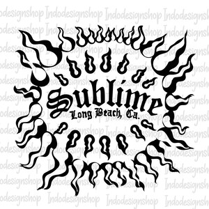 Sublime sun svg png Story of sublime svg png | Etsy
