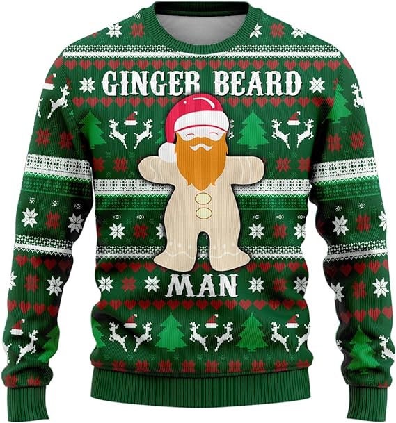 Gingerbread Man Ugly Christmas Sweaters sold by Layne Gold | SKU ...