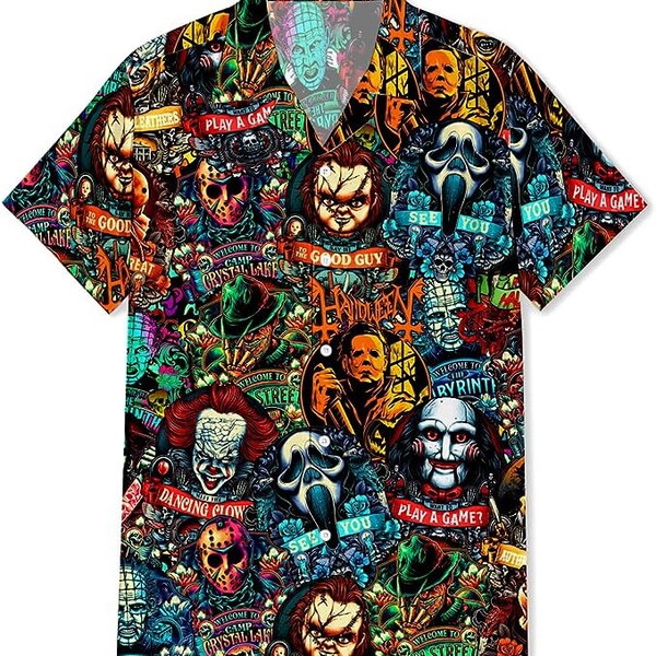 Horror Shirts - Etsy