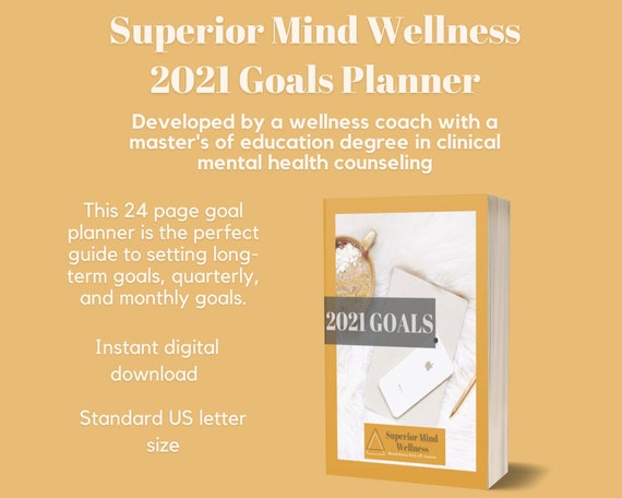 SMW 2021 Goals Planner | Etsy
