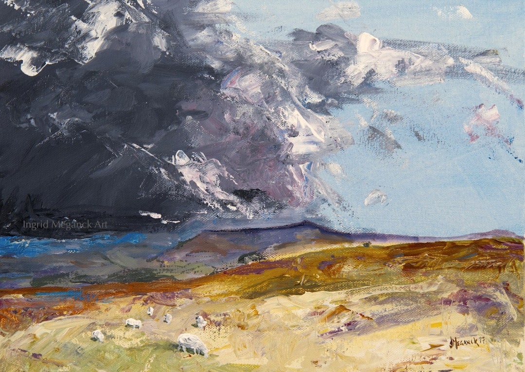 Welsh Moor Print, Wall Art, Nature Art Print, Fine Art Print, Home ...